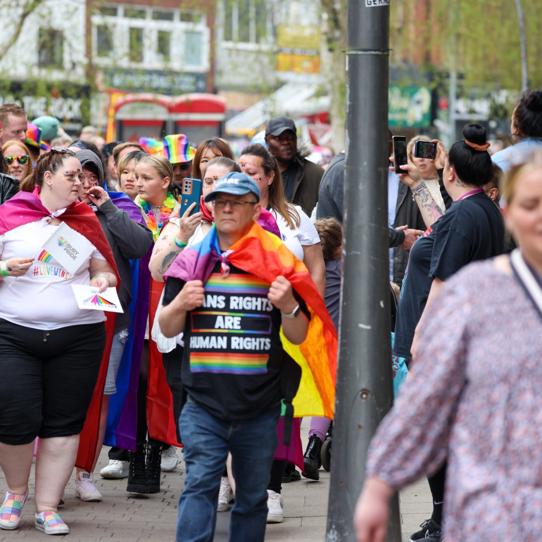 Bury Pride – Celebrating Diversity and Unity in Bury